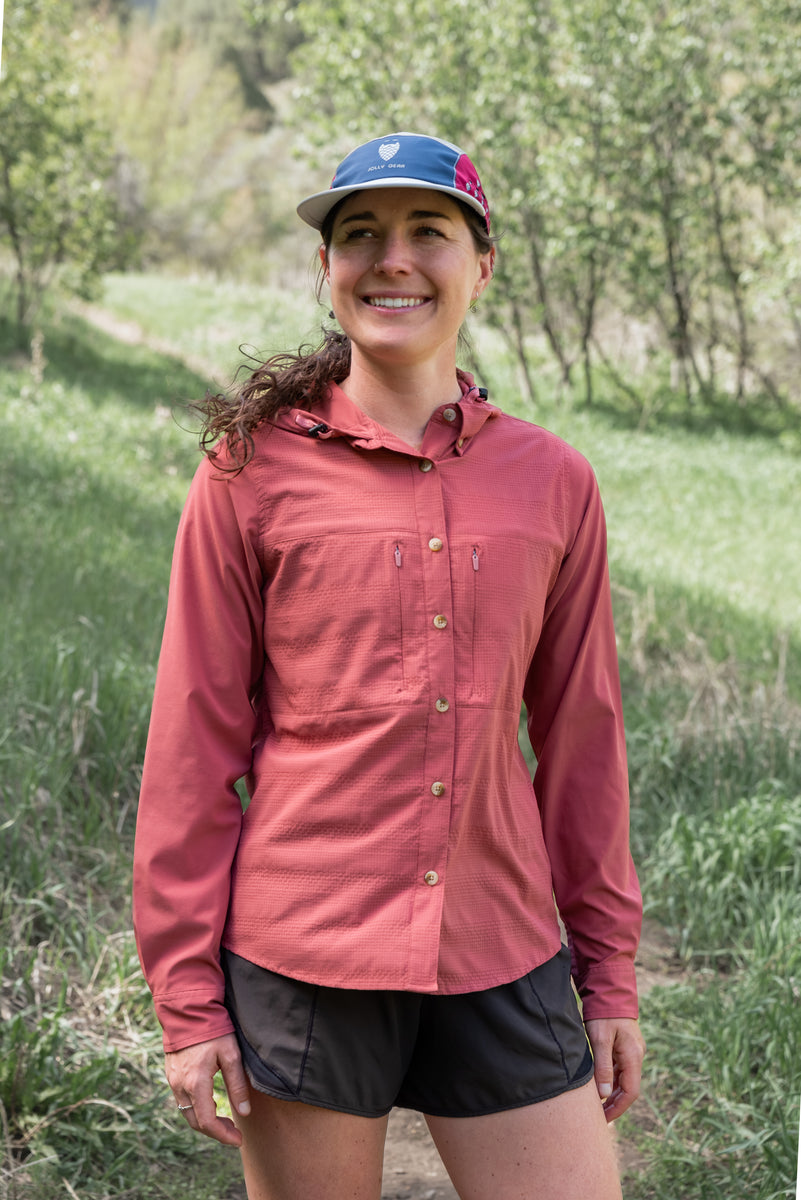 Triple Crown Button Down Long Sleeve | Dusty Cedar UL – Jolly Gear