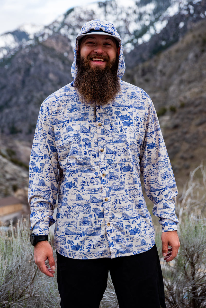 Triple Crown Button Down Long Sleeve | Trail Madness – Jolly Gear